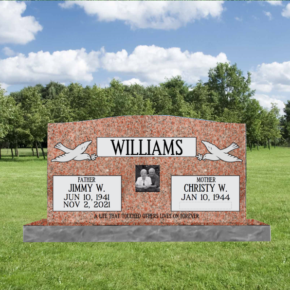Pink Granite Headstones | Legacy Headstones