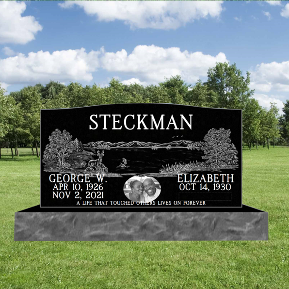Black Granite Headstones | Legacy Headstones