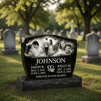 Two Person Headstones
